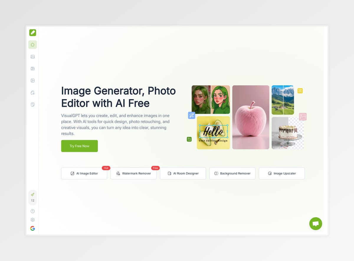 VisualGPT Review: Free AI Image Generator & Editor Power