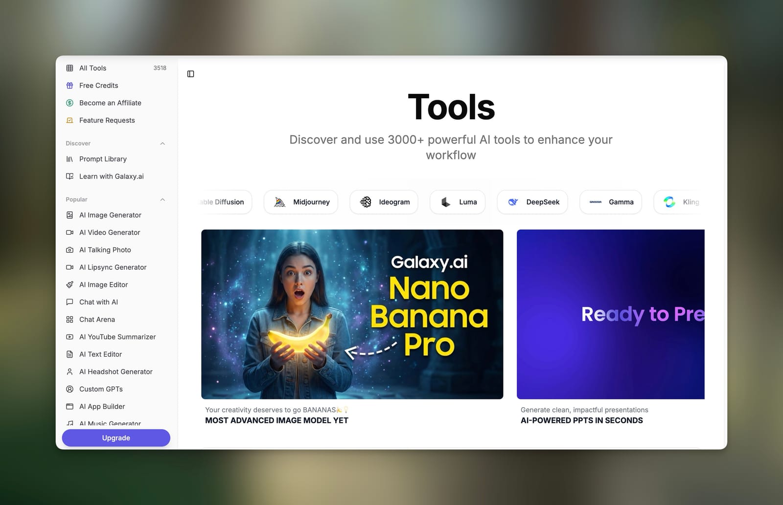 Galaxy.ai Review 2025: 3,000+ AI Tools