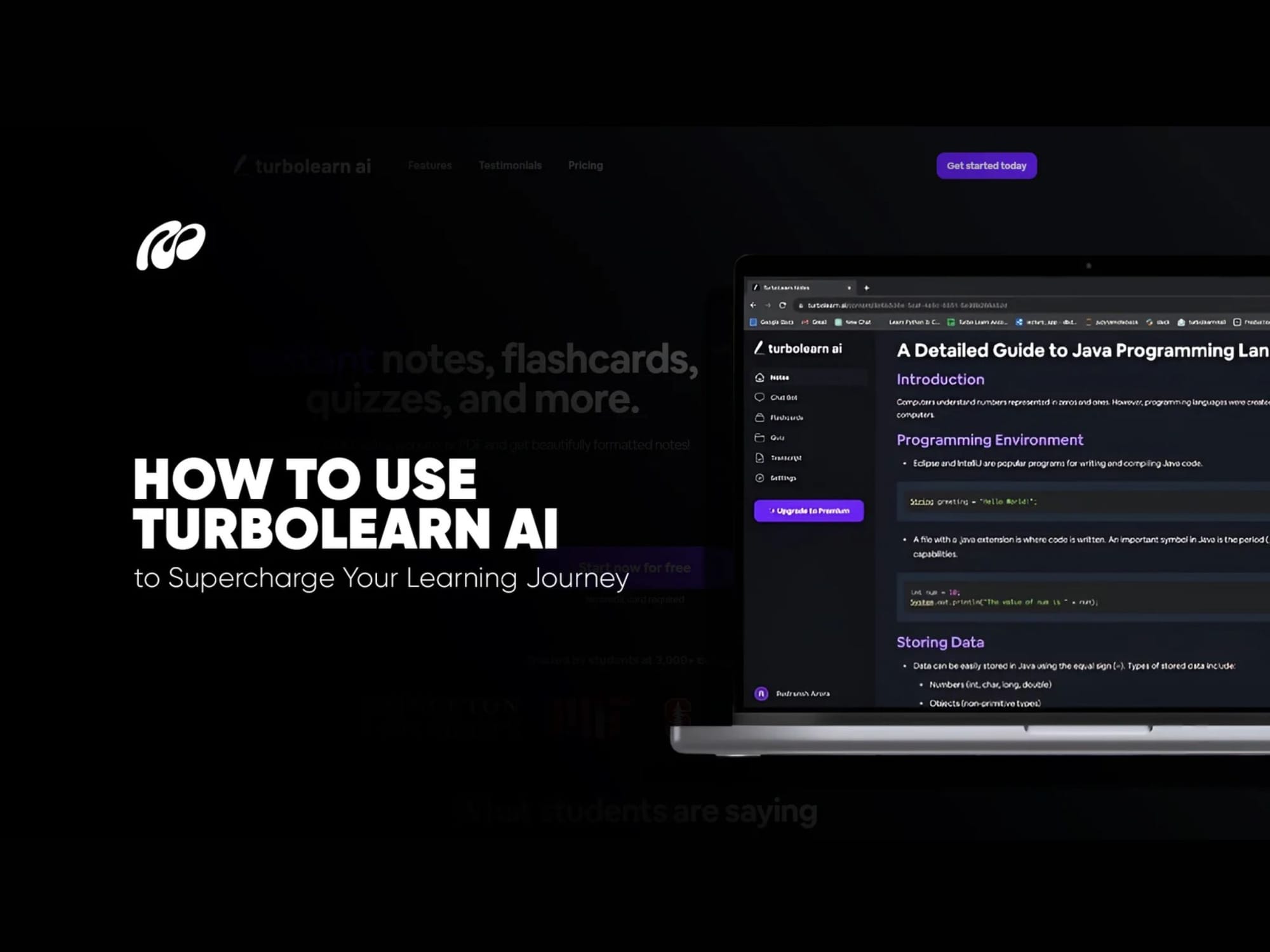 TurboLearn AI (2025): Pricing, Reviews, Features, and Best Alternatives